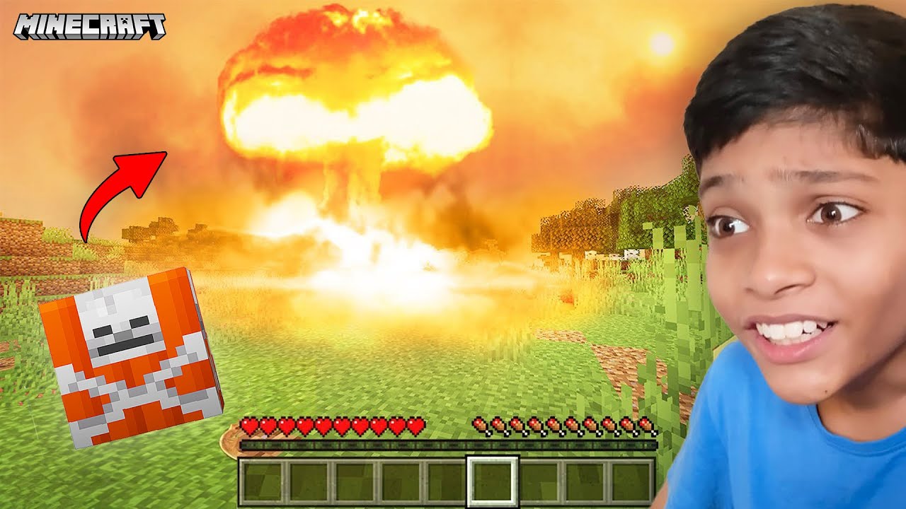 DESTROYING EARTH with the MOST POWERFUL TNT in MINECRAFT - Minecraft videos