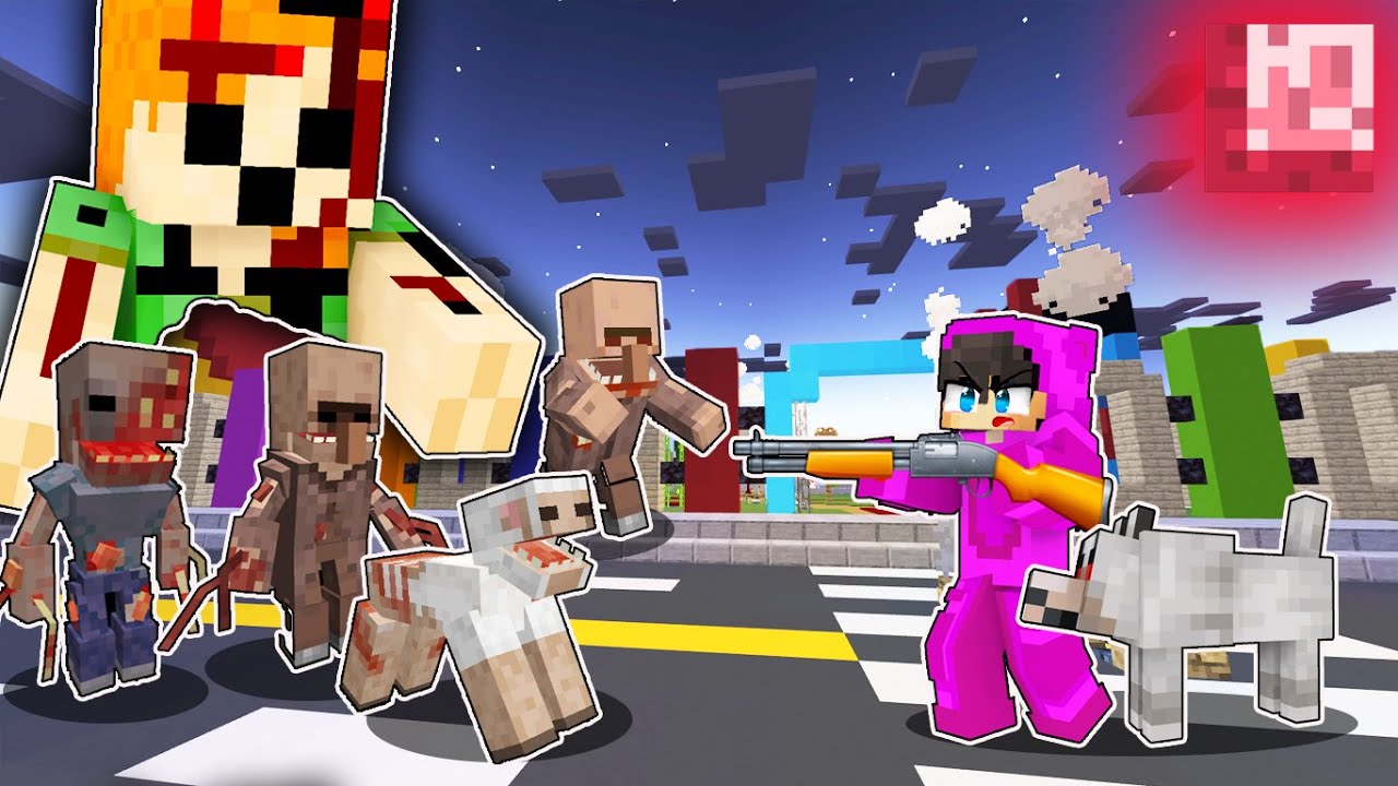 Everyone is DEAD In Zombie Apocalypse | MINECRAFT - Minecraft videos