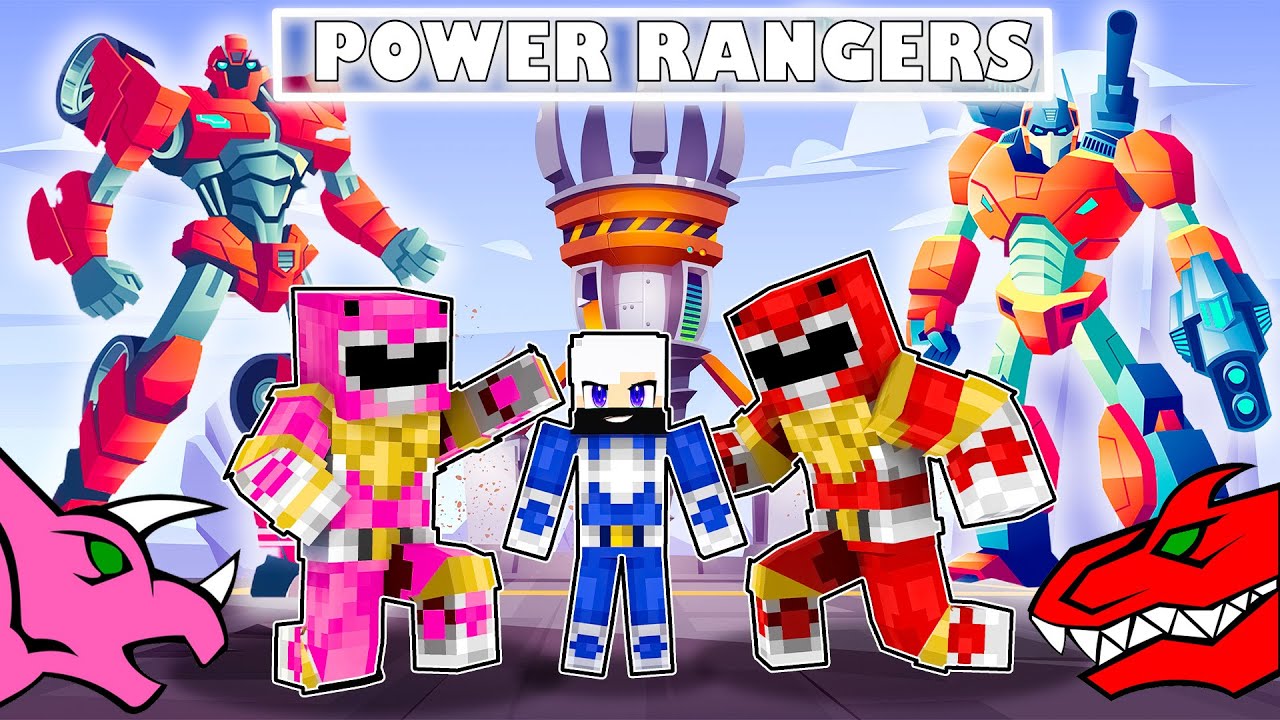 Found By The POWER RANGERS FAMILY In Minecraft (Hindi) - Minecraft videos