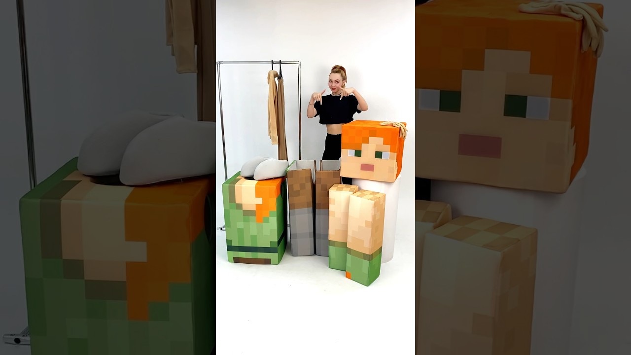 How put on a mascot #minecraft #mascot #mascotcostume #promomascots ...