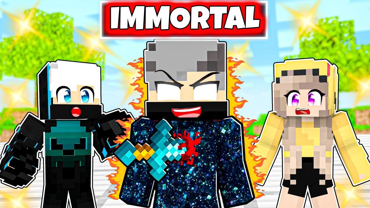 I Pranked My Friends With IMMORTALITY In Minecraft! (Hindi) - Minecraft ...