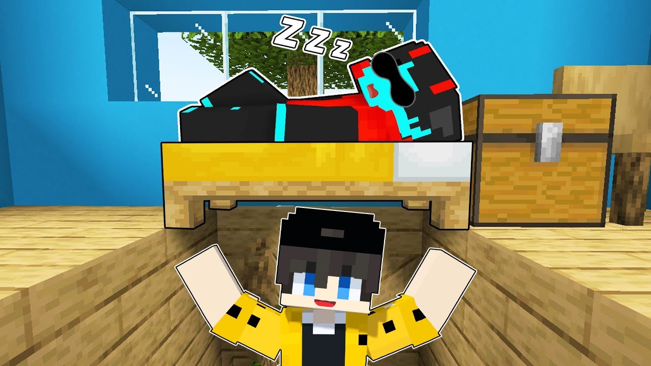 I Spent 24 Hours in PEPESAN'S OLD House! | Minecraft - Minecraft videos