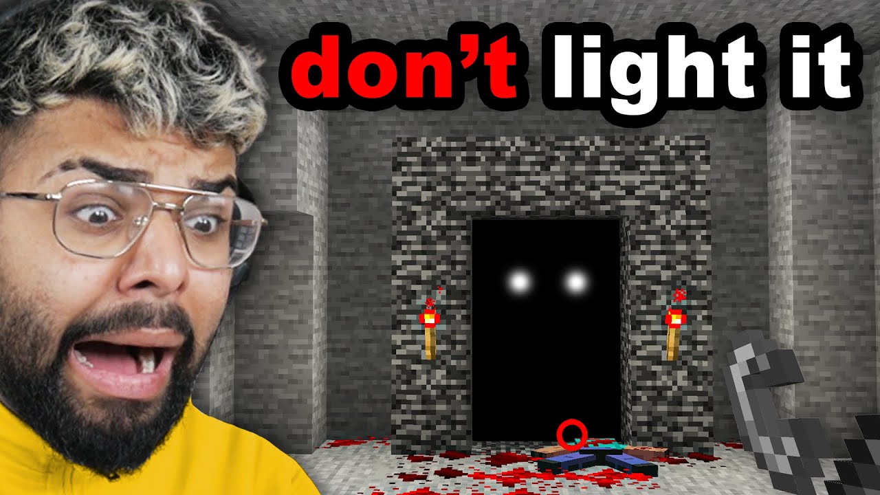 Investigating Minecraft's SCARIEST Dimension - Minecraft videos