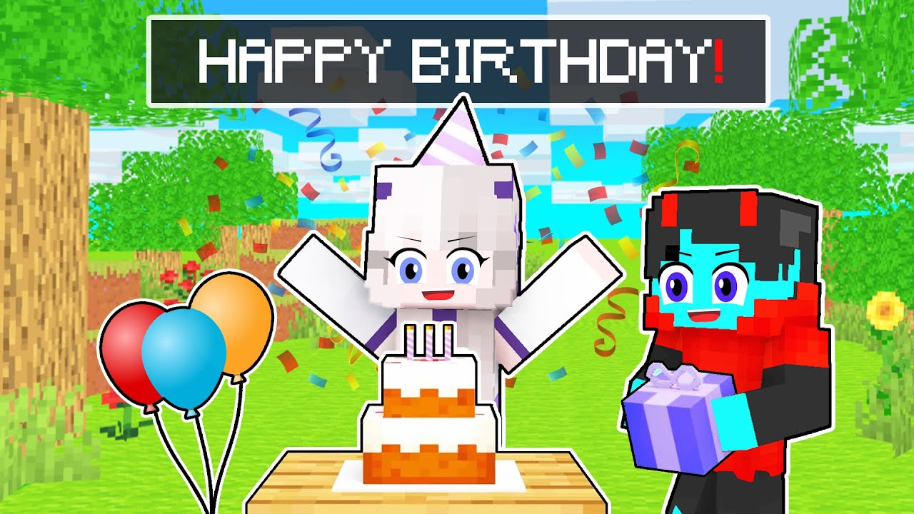It's SHEYYYN's BIRTHDAY in Minecraft! - Minecraft videos