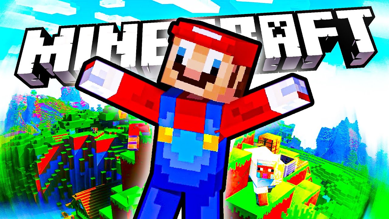 Mario Plays Minecraft - Minecraft videos