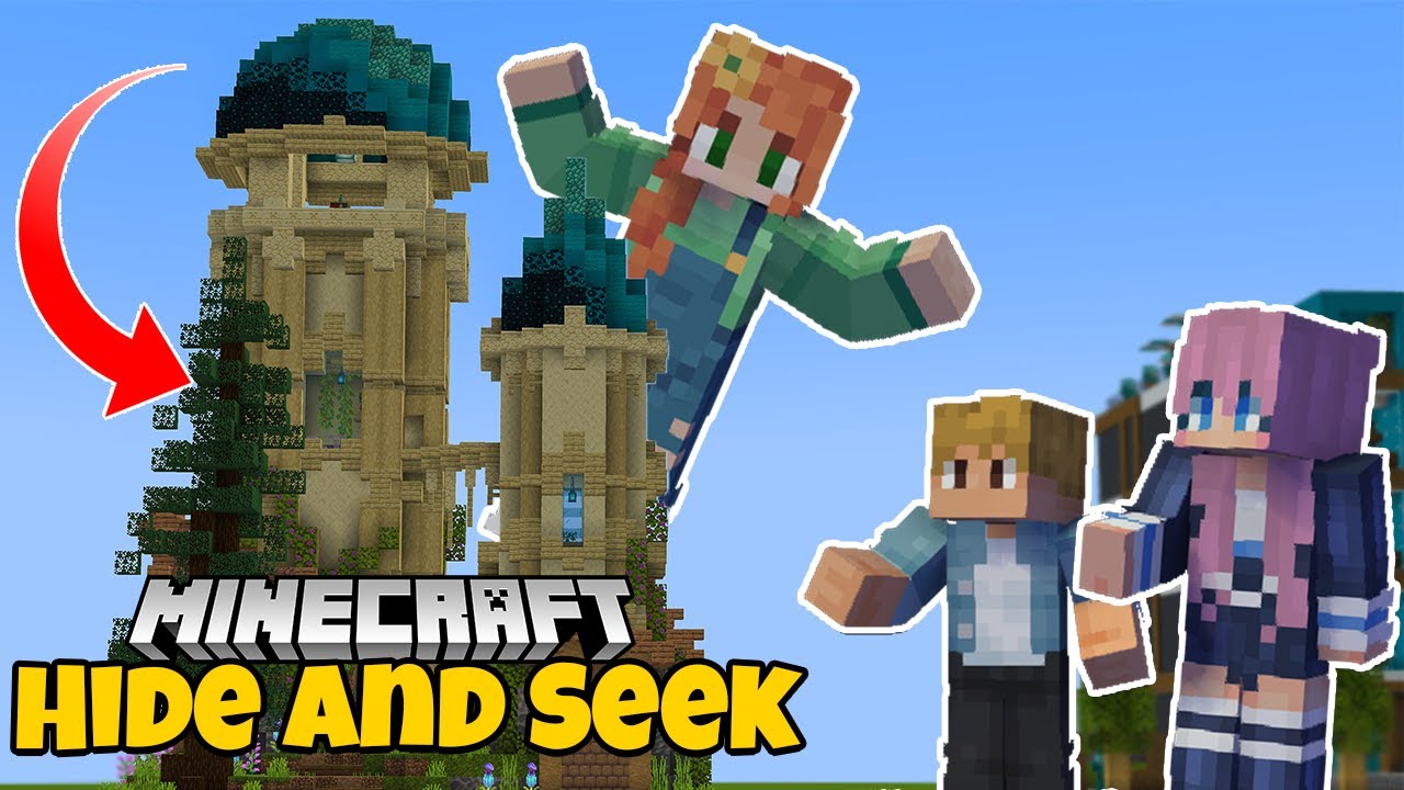 Minecraft Hide and Seek with my Friends! - Minecraft videos