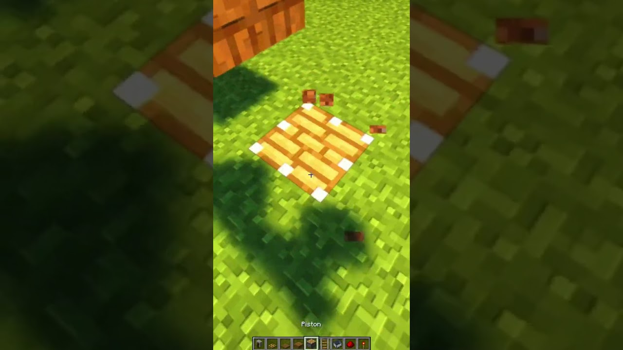 Minecraft: How to build a working Seesaw! #shorts #minecraftshorts ...