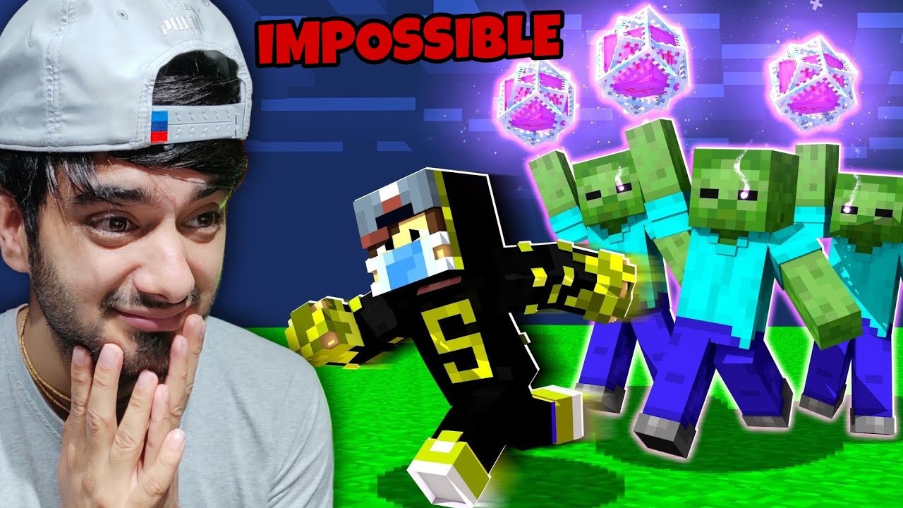 Minecraft Manhunt, But It's IMPOSSIBLE to WIN!! - Minecraft videos