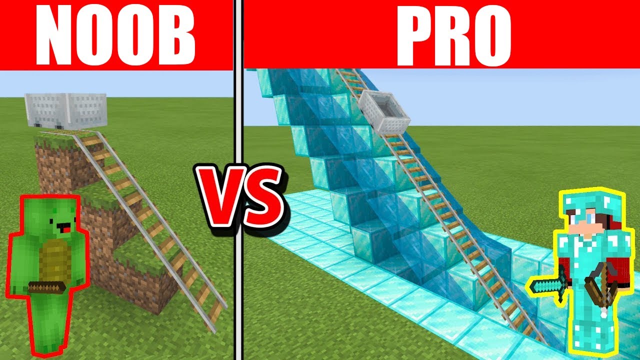 Minecraft NOOB vs PRO:AMUSEMENT PARK BUILD CHALLENGE - Minecraft videos