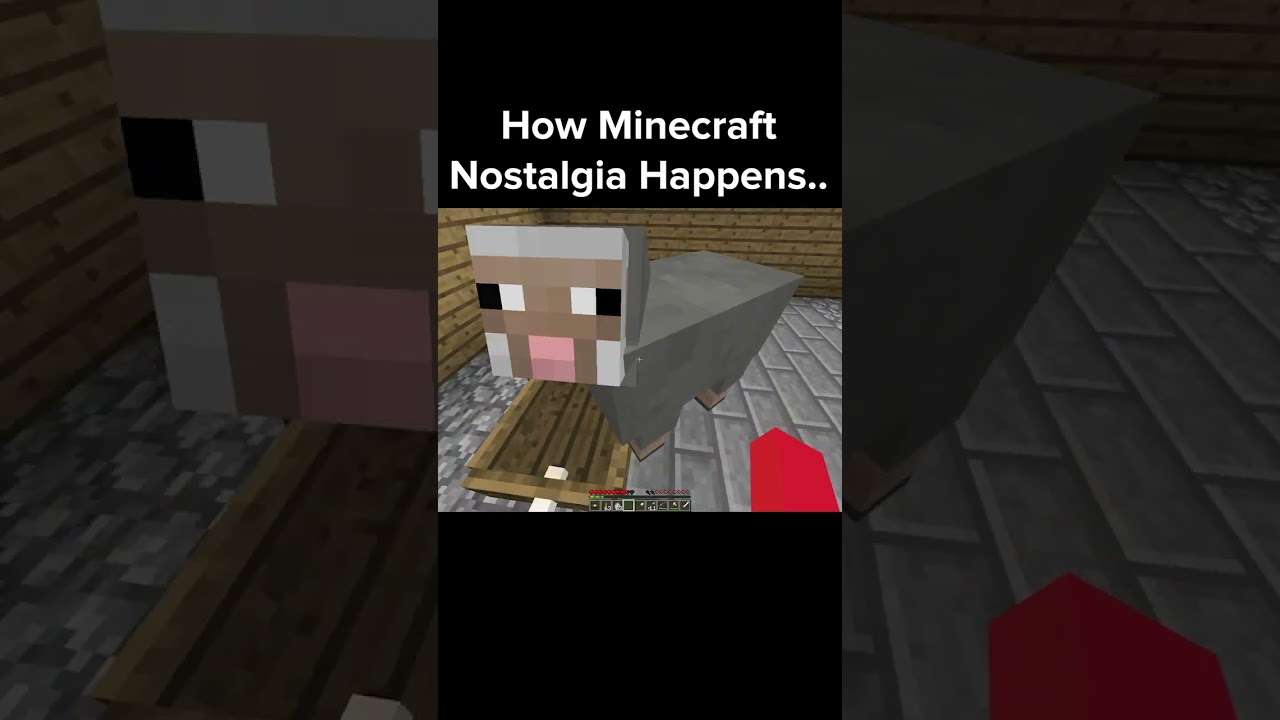 Minecraft Nostalgia be like - Minecraft videos