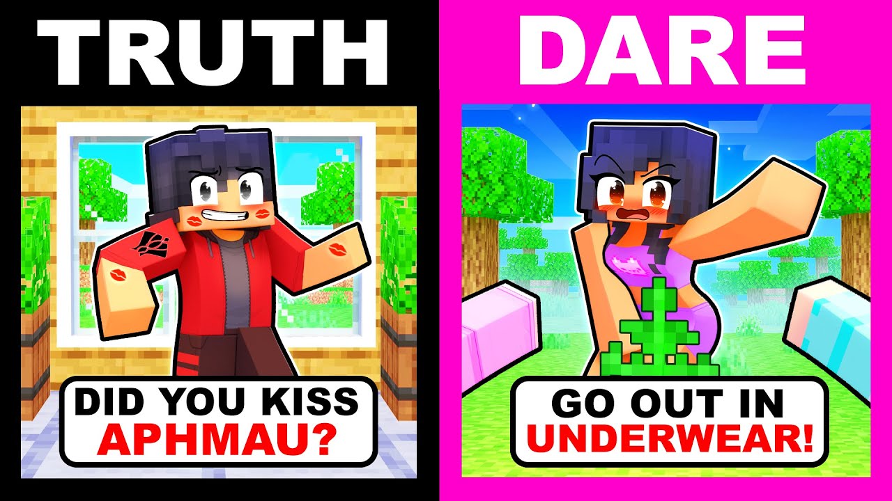 Minecraft but it's TRUTH, DARE, or ELSE! - Minecraft videos