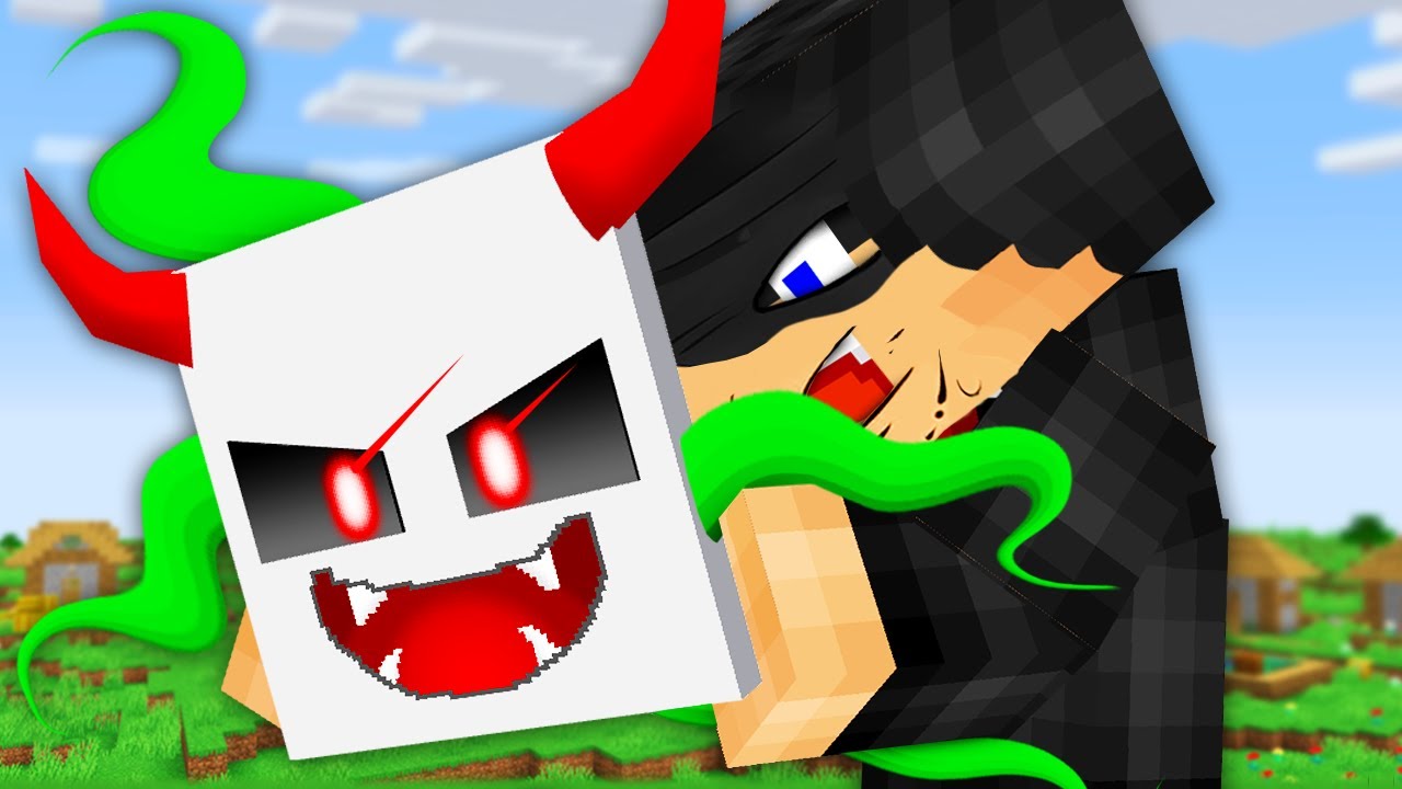 Minecraft but your Mask is CURSED! - Minecraft videos