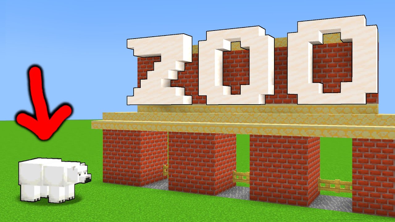 Minecraft's Best Zoo Just Open'd! - Minecraft videos