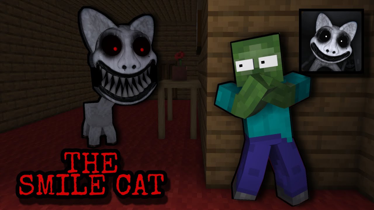 Monster School : The Smile Cat Horror Challenge - Minecraft Animation ...