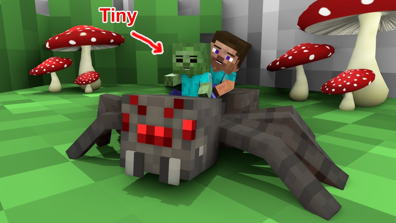 Monster School : Turn Into Tiny - Minecraft Animation - Minecraft videos