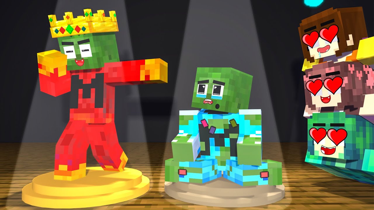 Monster School : Zombie x Squid Game Doll Beauty and Ugly - Minecraft ...
