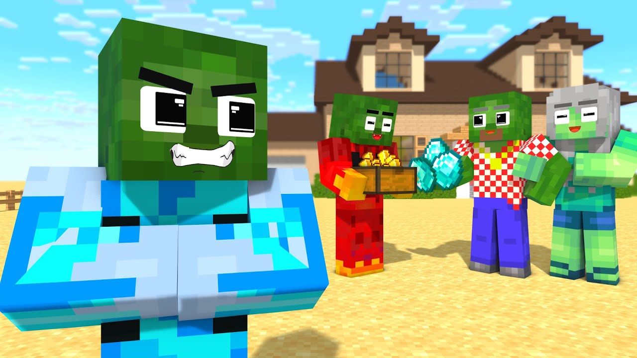 Monster School : Zombie x Squid Game Doll Good and Bad - Minecraft ...