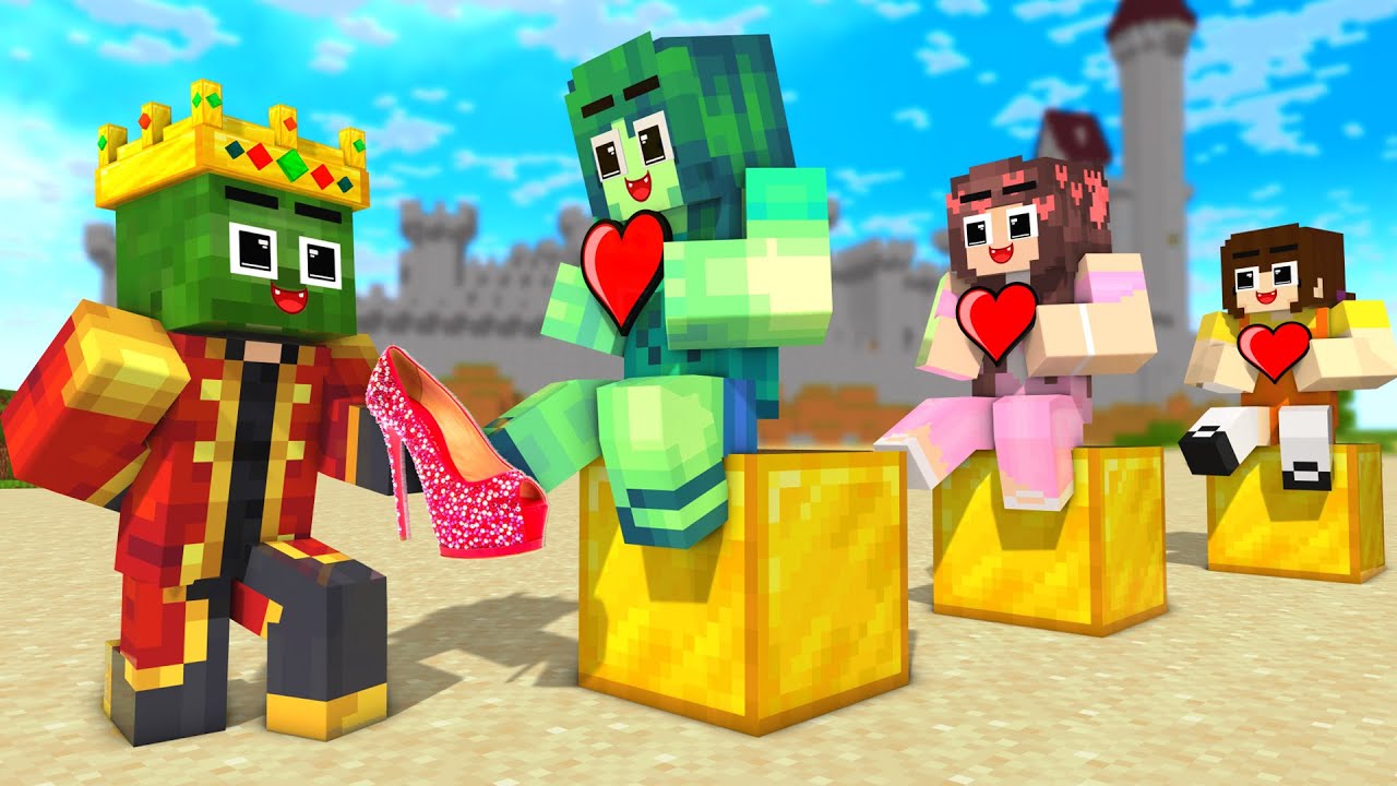 Monster School : Zombie x Squid Game Doll True Love - Minecraft ...