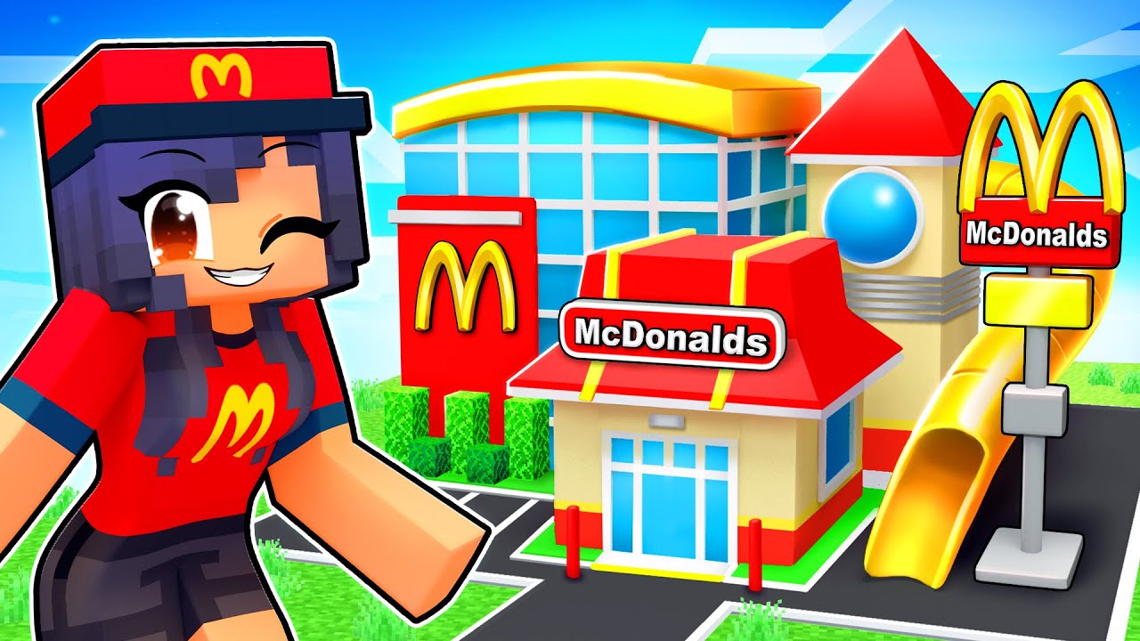 Running my MCDONALD'S EMPIRE in Minecraft! - Minecraft videos