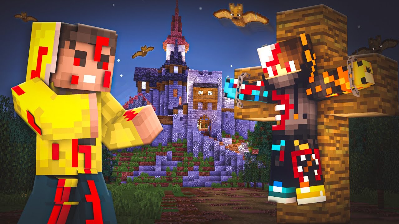 Testing Minecraft Haunted Youtubers World - Minecraft videos