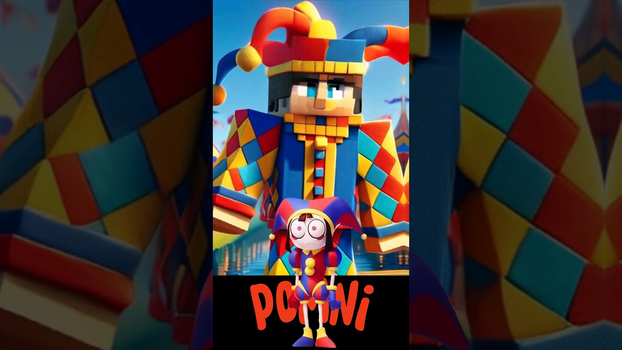 The Amazing Digital Circus as Minecraft Steve - Minecraft videos