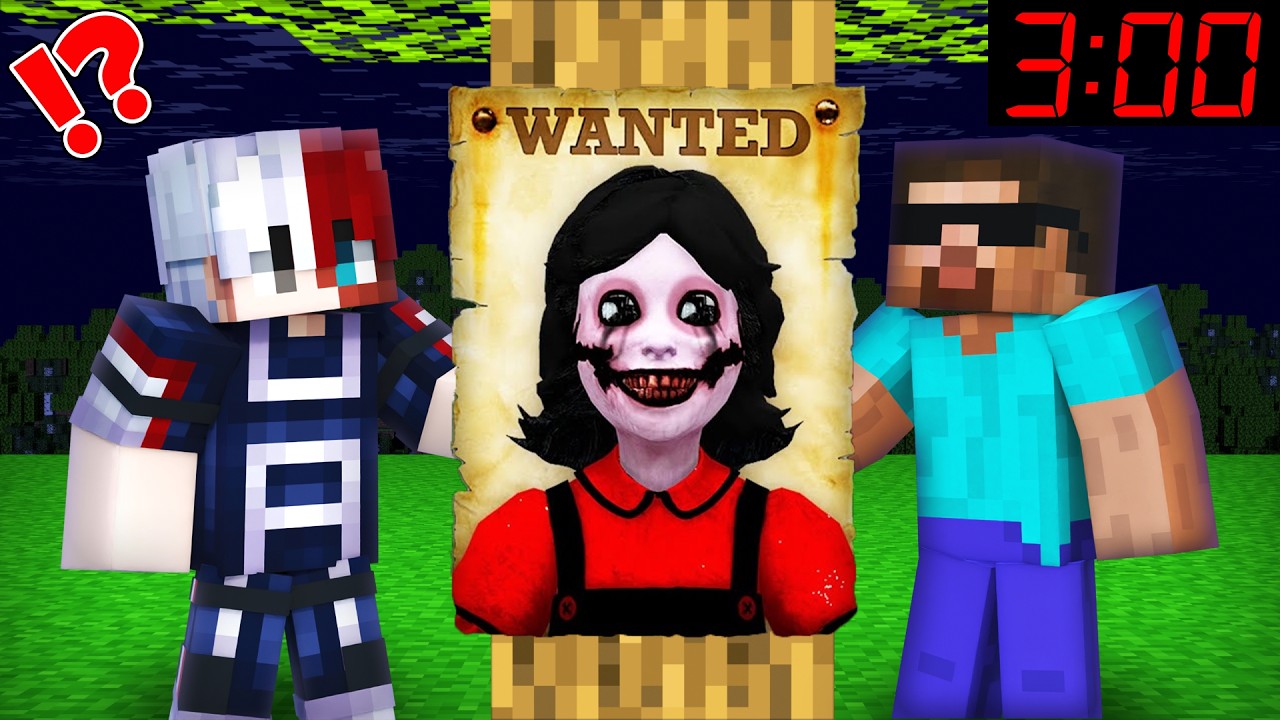 The Horrifying Killer Doll In Minecraft!! Ft.@ProBoiz95 - Minecraft videos