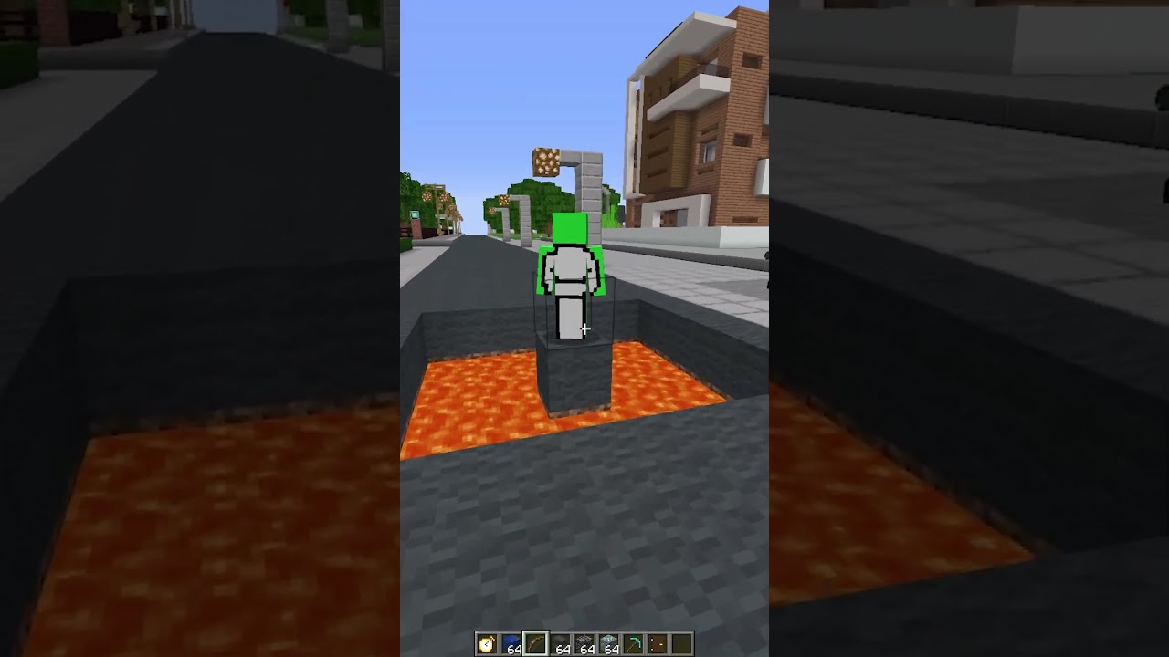 This secret nether portal in Minecraft leads to...? #meme #memes ...