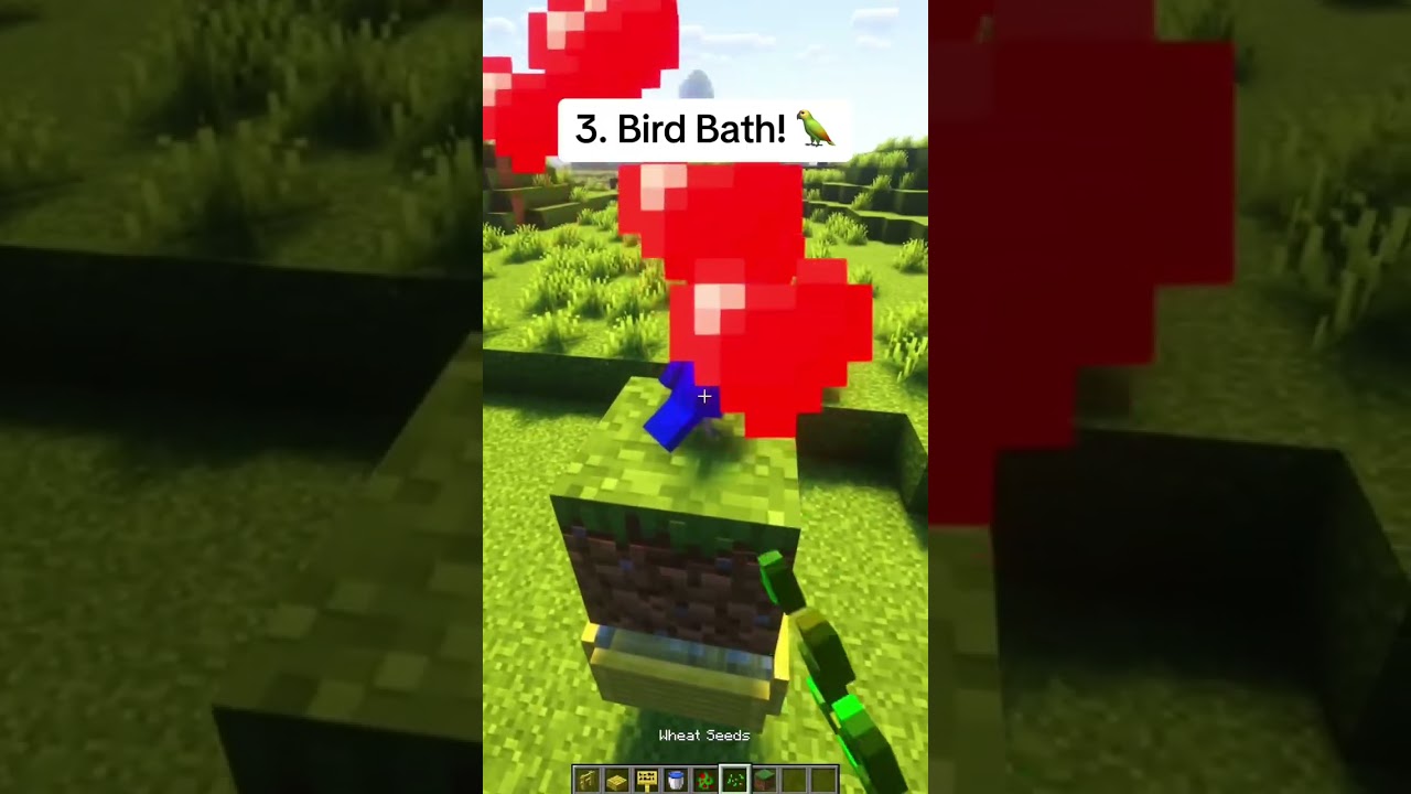 Top 5 Micro Build Hacks in Minecraft! #minecraft #shorts - Minecraft videos
