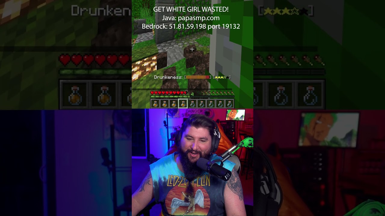 Wasted In Minecraft - Papa SMP - Minecraft videos