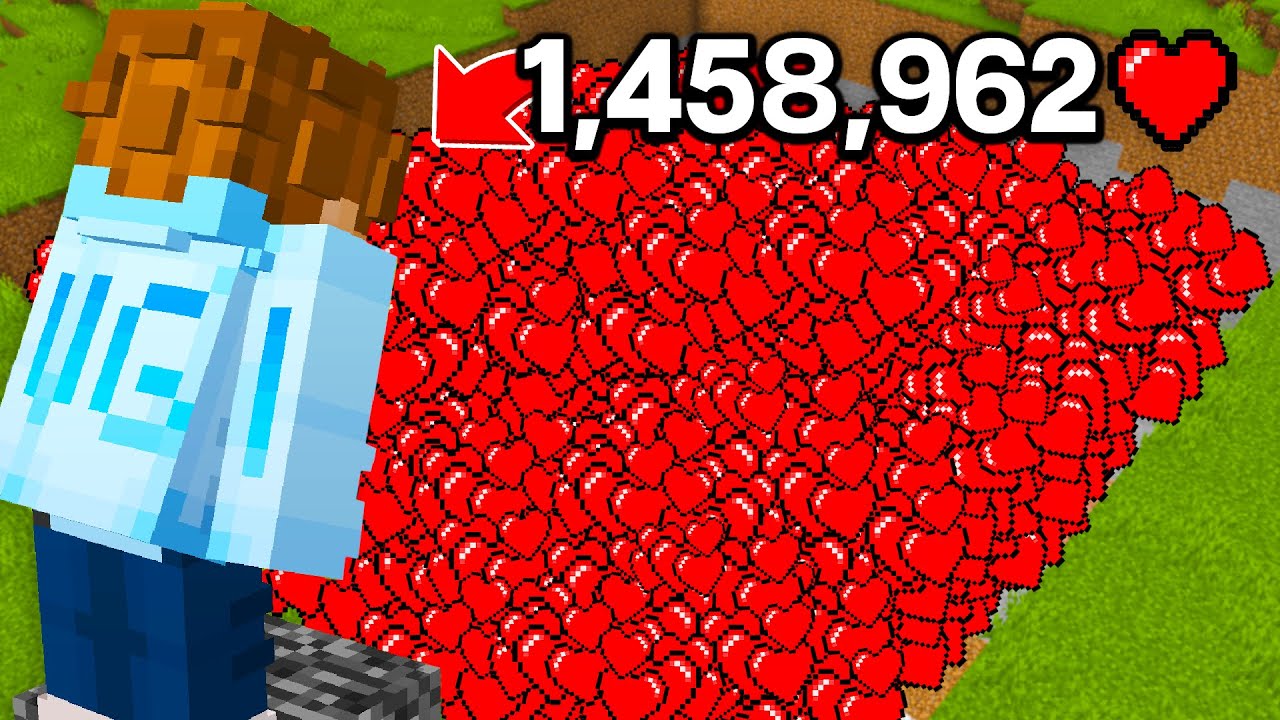 Why I Duped 1,000,000 Hearts in this Minecraft Server... - Minecraft videos