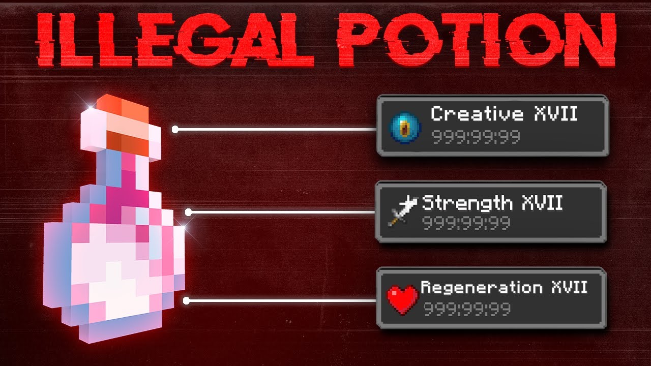 Why This ILLEGAL POTION Is Impossible To Obtain In This Minecraft Smp ...