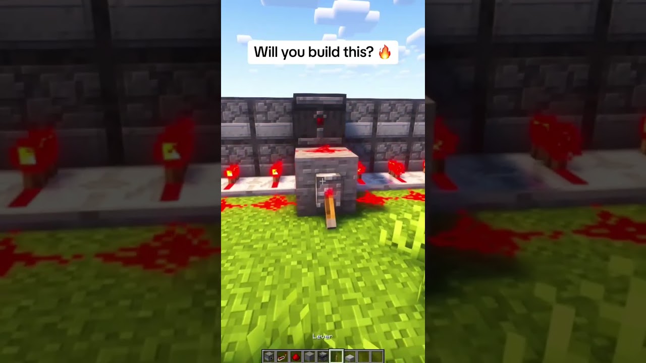 Wide Super Cannon in Minecraft! #shorts - Minecraft videos