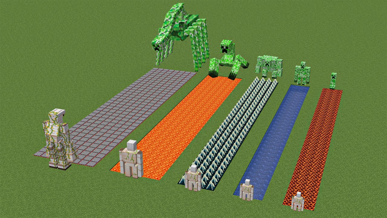 which mob boss is faster? which All Creeper Mutant mobs is faster ...