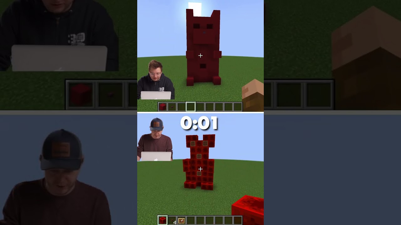 $1000 To Build This Gummy Bear In Minecraft!! - Minecraft videos