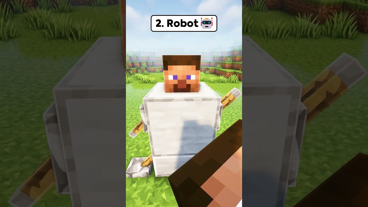 3 Mini Build Hacks in Minecraft! #shorts - Minecraft videos