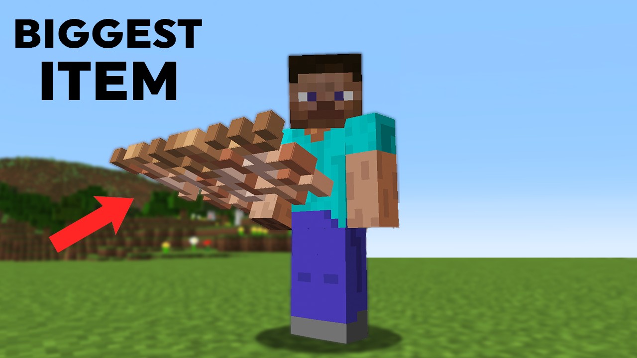 64 Minecraft Things (Almost) Too Big to Fit on Screen - Minecraft videos