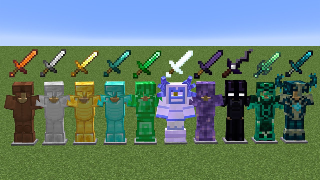 All of your All Minecraft Armors questions in 8.00 minutes ...