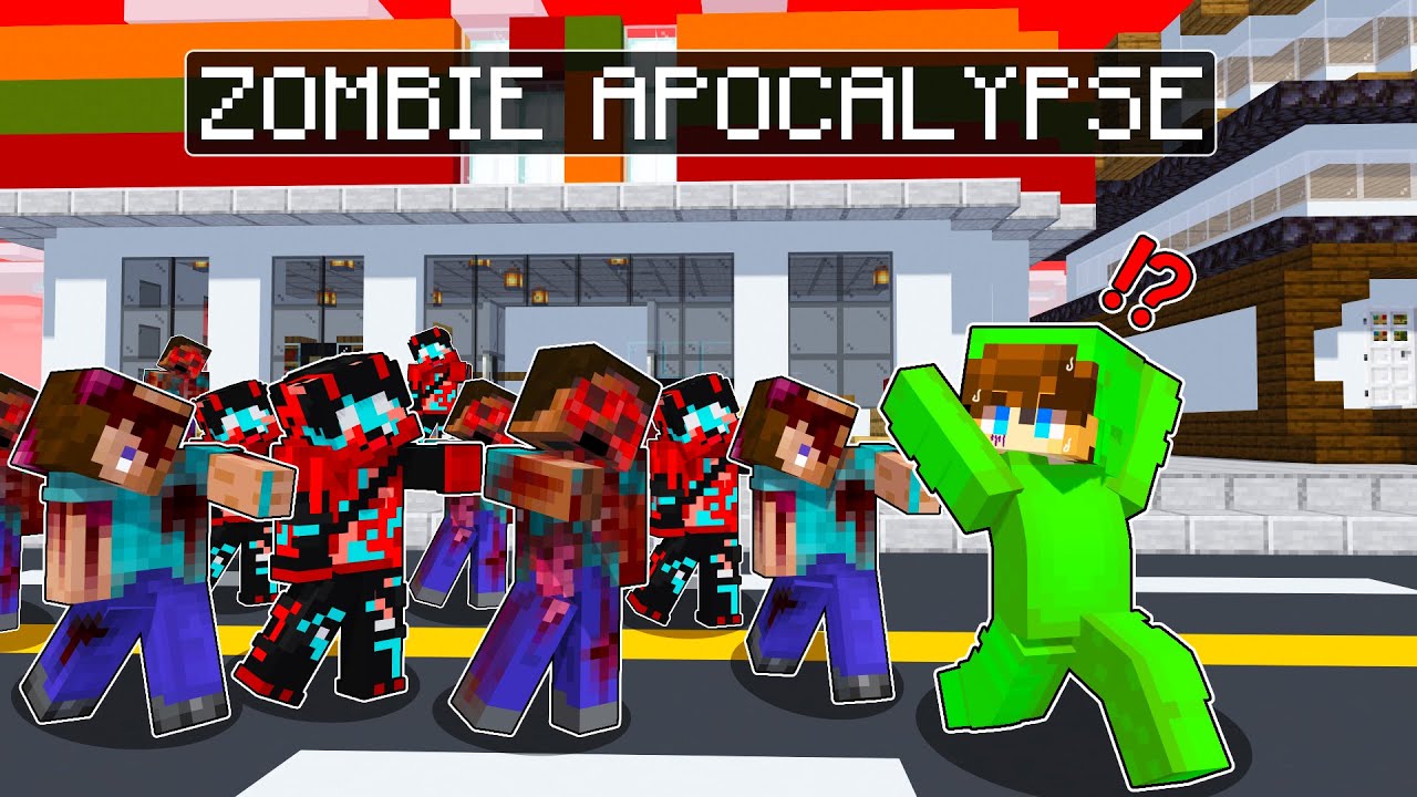 Best of ZOMBIE APOCALYPSE in OMOCITY! - Minecraft (Tagalog) - Minecraft ...