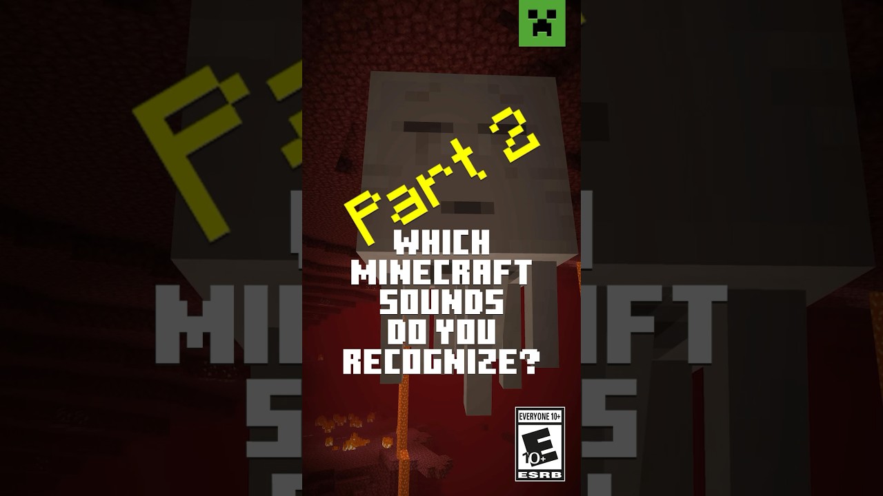 DO YOU KNOW THESE MINECRAFT SOUNDS? - PART 2 - Minecraft videos