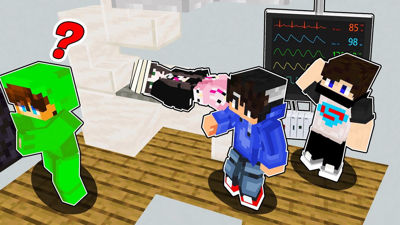 Doctor OLIP and HABITAT Try to save Mikay in Minecraft - Minecraft videos