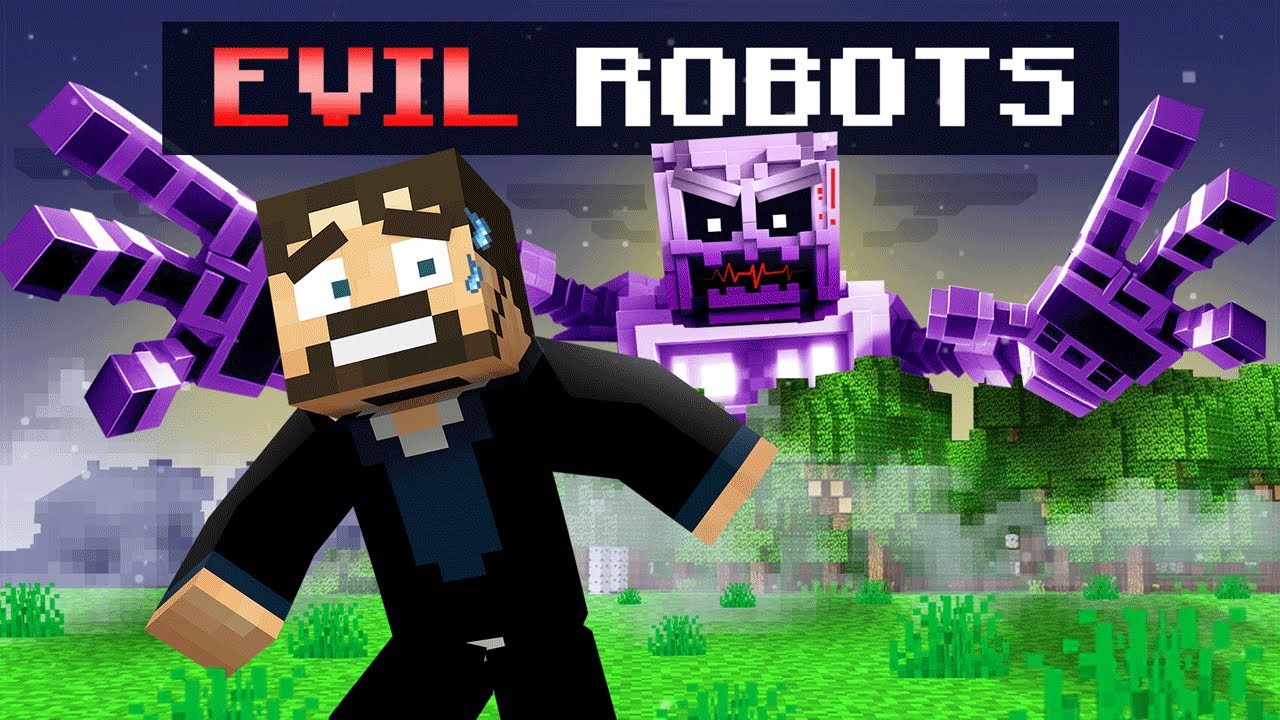 Evil Robots in Minecraft - Minecraft videos