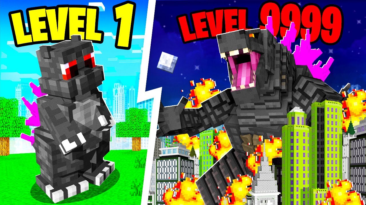 Godzilla In Minecraft! - Minecraft videos