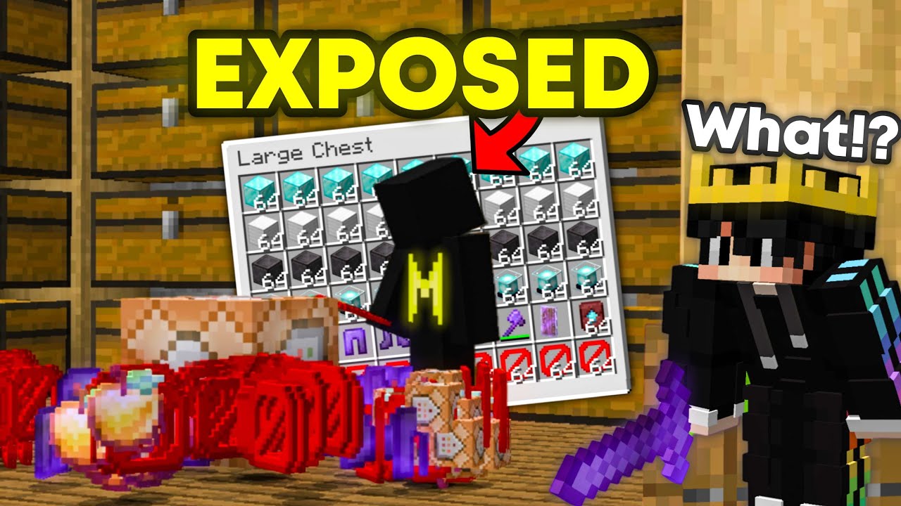 How I EXPOSED an Entire Minecraft LIFESTEAL SMP Server... - Minecraft ...