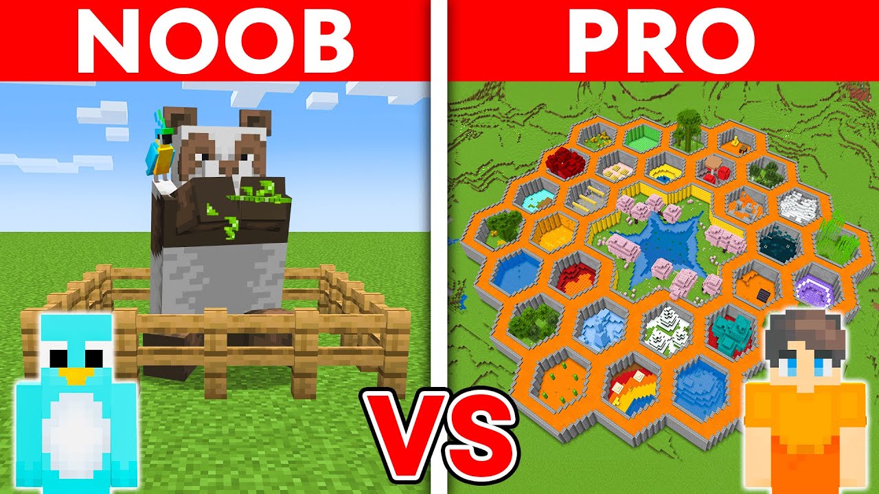 I Built a House For EVERY MOB in Minecraft - Minecraft videos