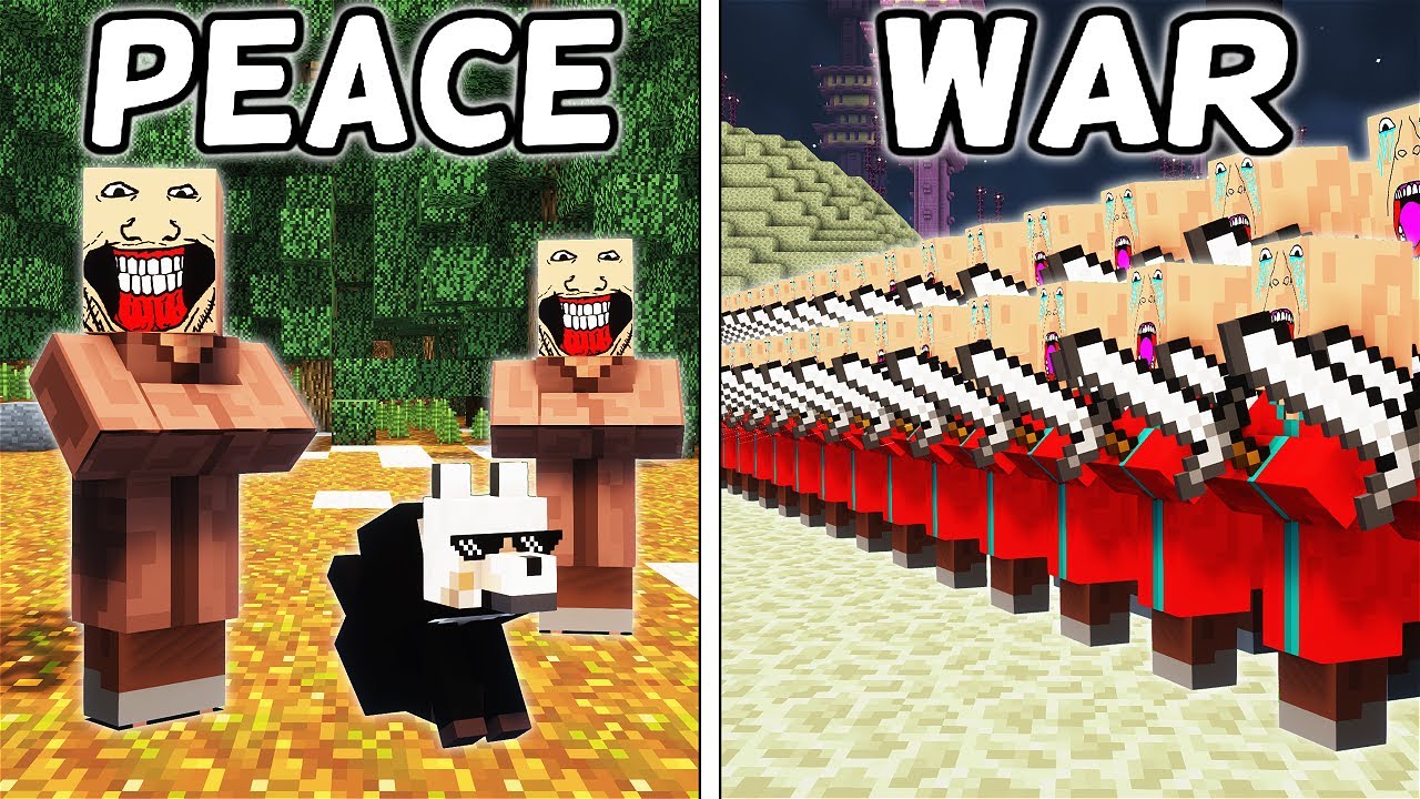 I Made 1000 Villagers Build MASSIVE Civilization On the Apocalypse Island in Minecraft ...