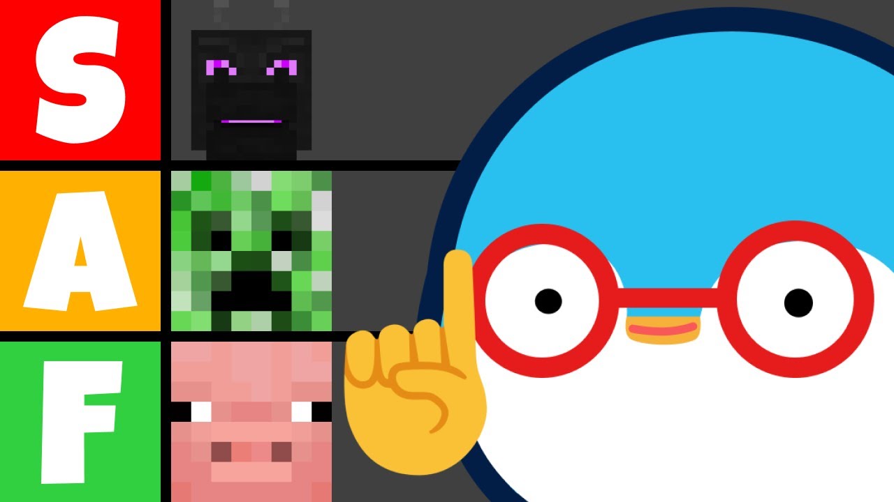 I Ranked Every Mob In Minecraft By Fighting Them - Minecraft videos