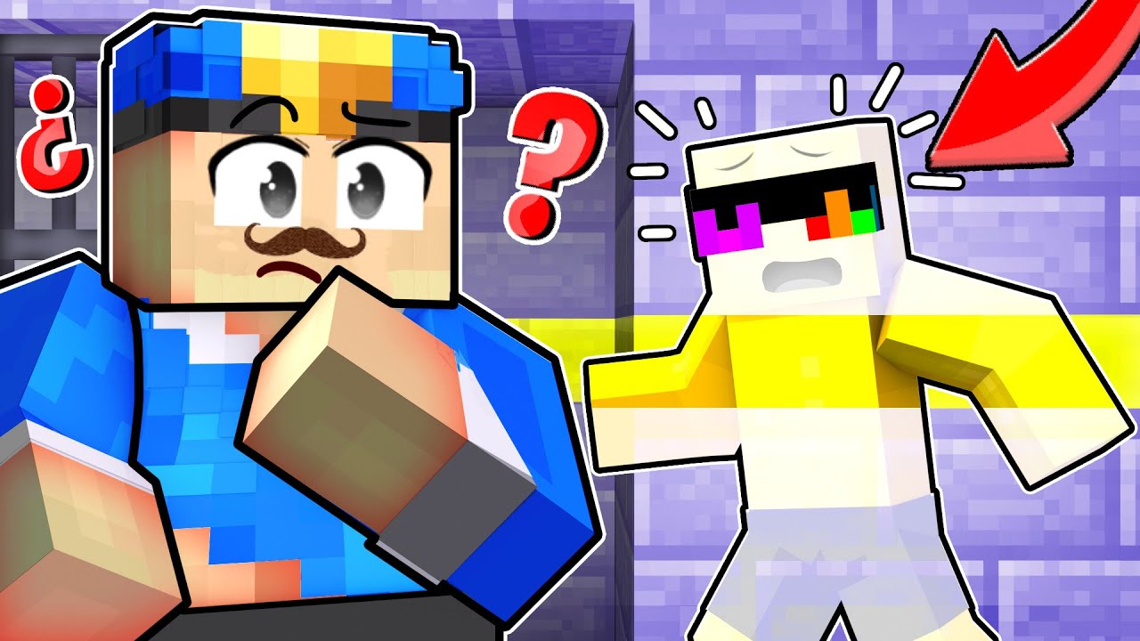 Minecraft COPS AND ROBBERS in BARRY'S PRISON - Minecraft videos