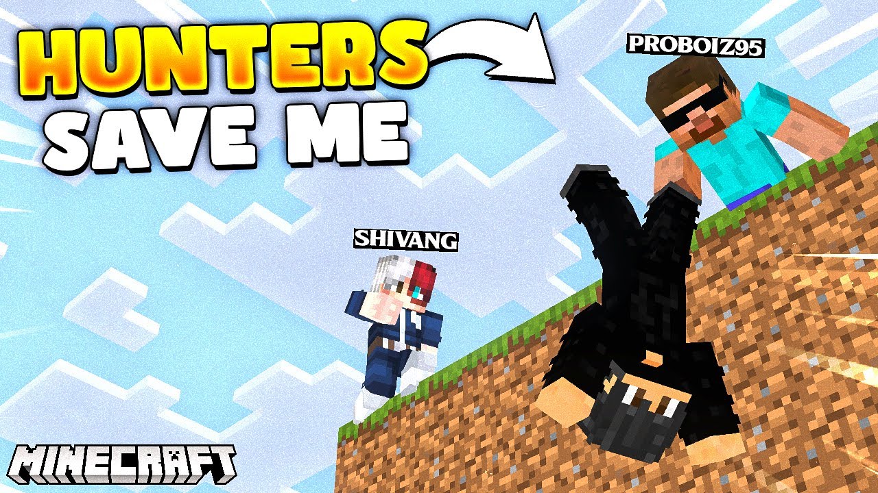 Minecraft Manhunt, But Hunters Protect Me! - Minecraft videos