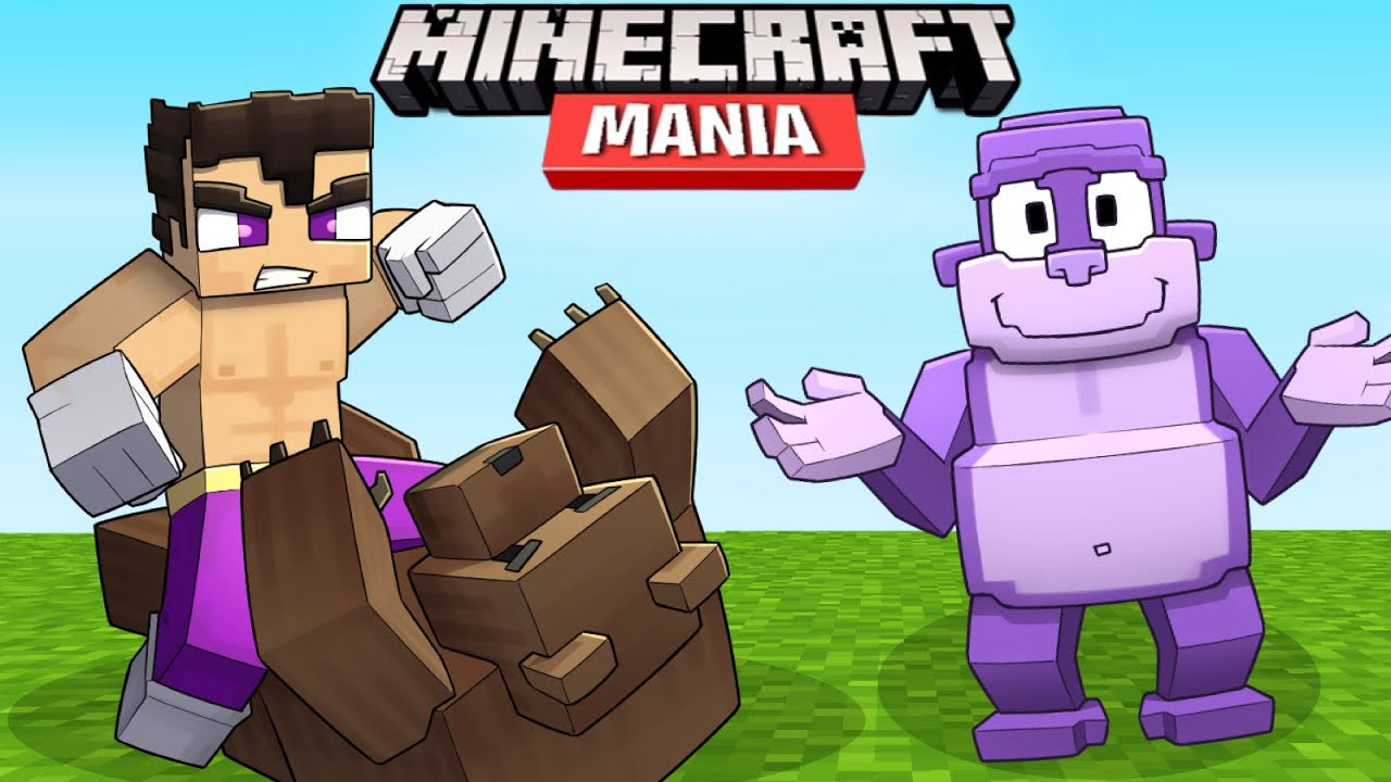 Minecraft Mania - Vegetta PELEA con OSO REAL - Minecraft videos