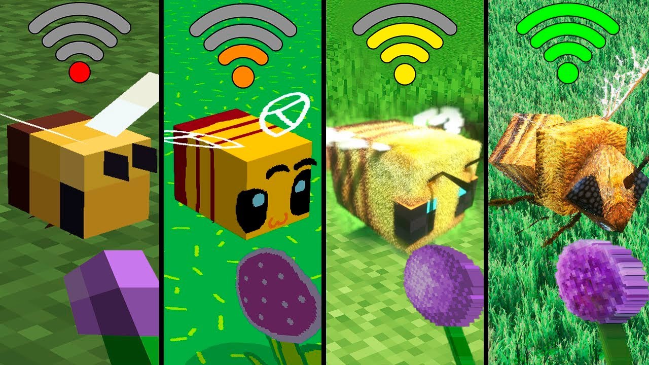 Minecraft with different Wi-Fi be like - Minecraft videos